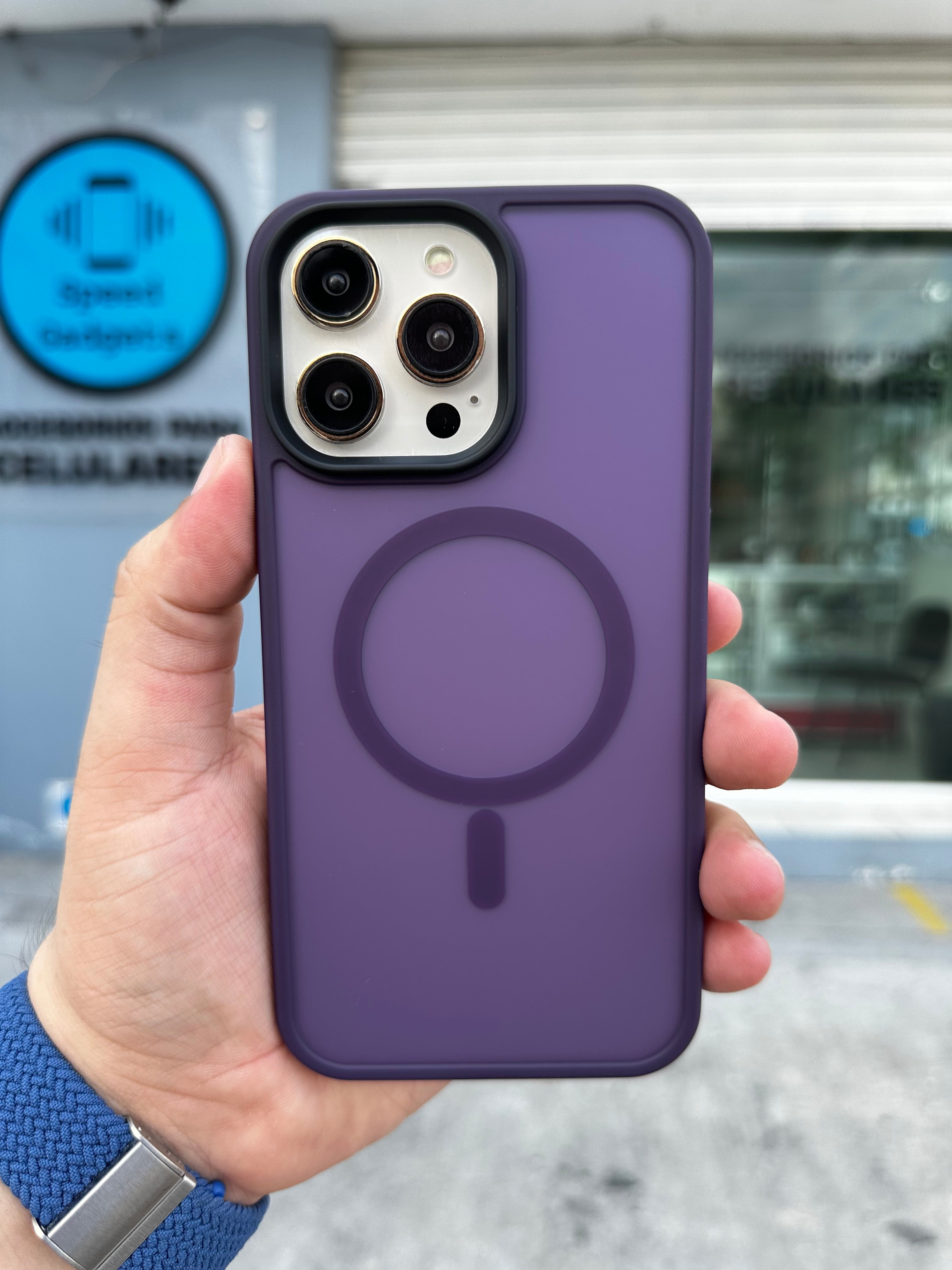 Case Magsafe Humo Purpura – Speed Gadgets